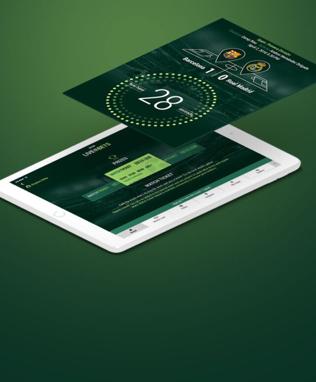 second screen sport solution