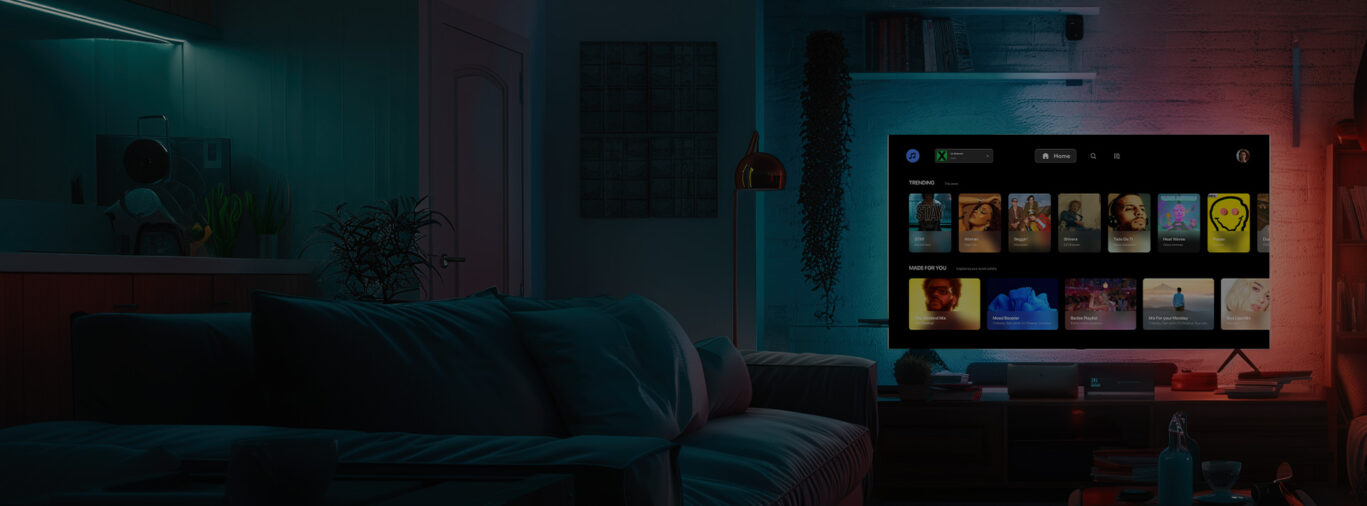 Roku TV app for music streaming | Oxagile