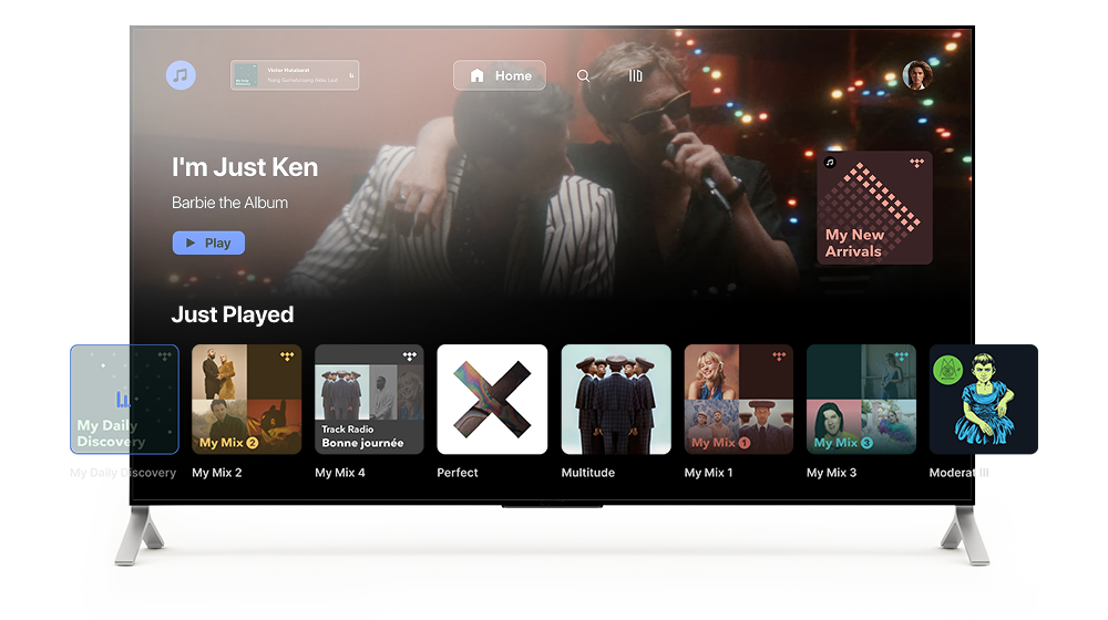 Roku TV app for music streaming | Oxagile